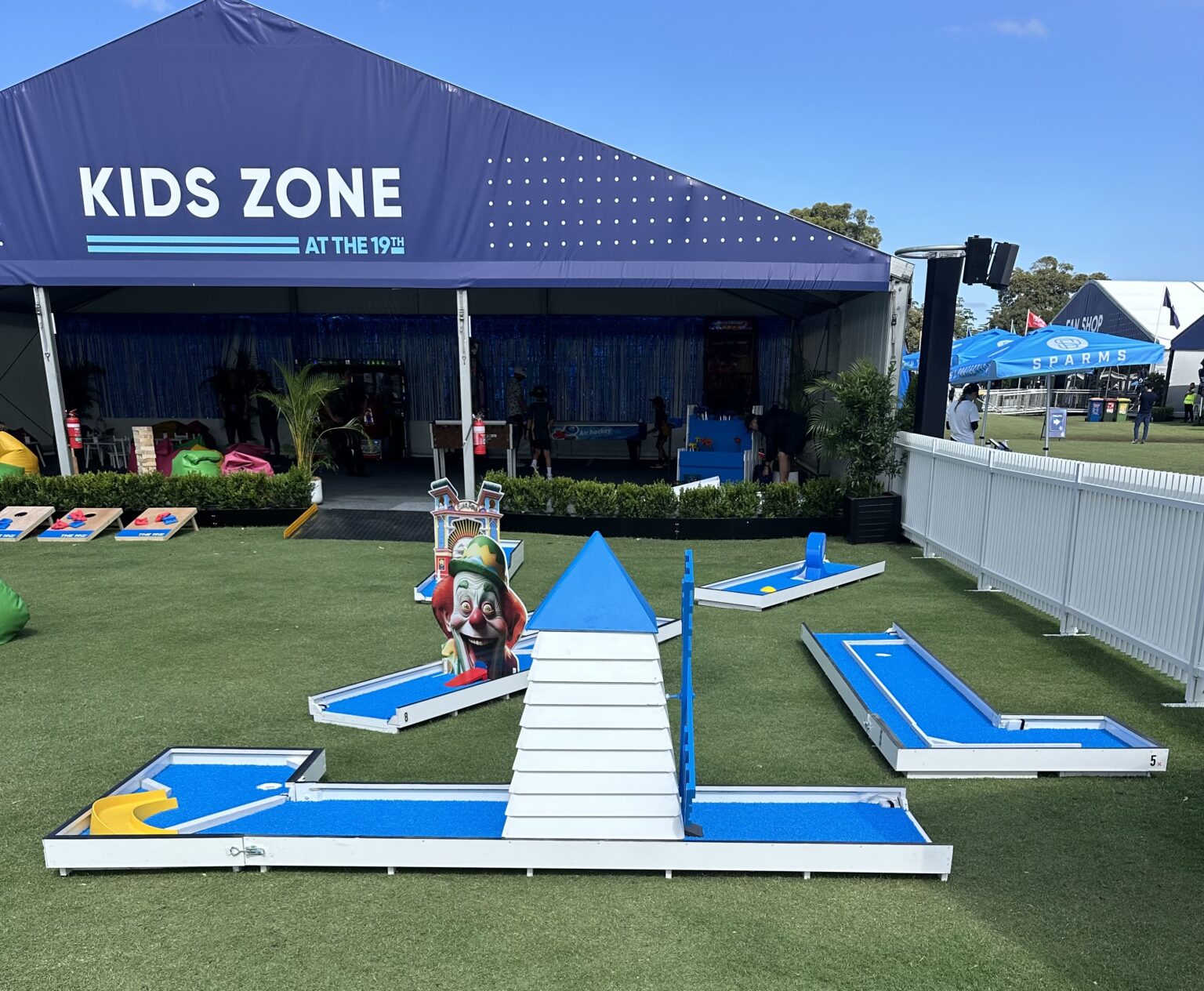 Custom Mini Golf Activation for the Australian Open Golf - Proactivity